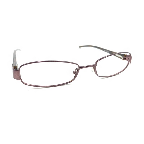 Gucci | Accessories | Gucci Gg 74 9b8 Metallic Purple Brown Oval ...